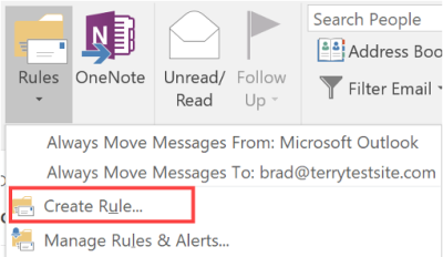 Outlook Rules Guide | IT Champion